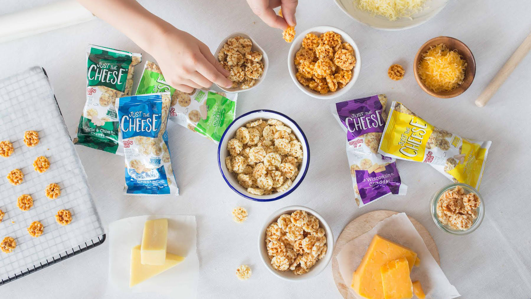 Baked Cheese Minis – Just The Cheese