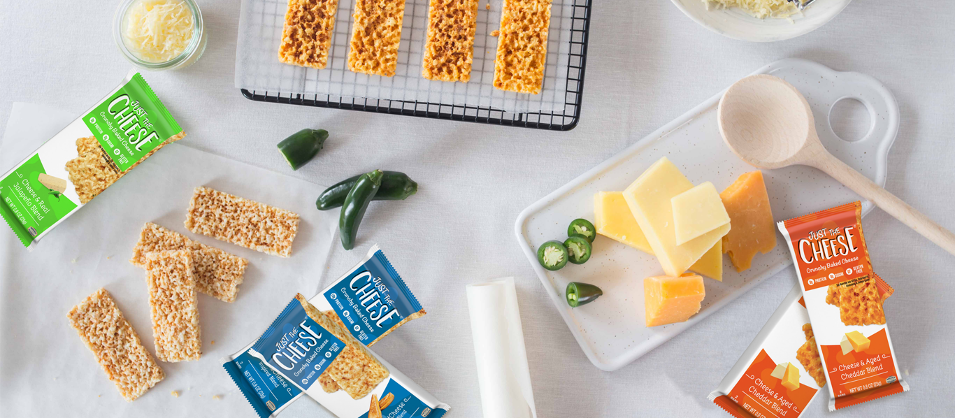 Just The Cheese® - Crunchy Baked Low Carb Natural Cheese Snacks